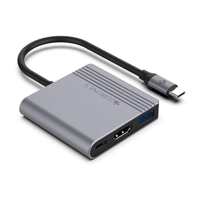 ZEB-TA600 ZEBRONICS USB Type C MULTIPORT Adapter Visit the ZEBRONICS ...