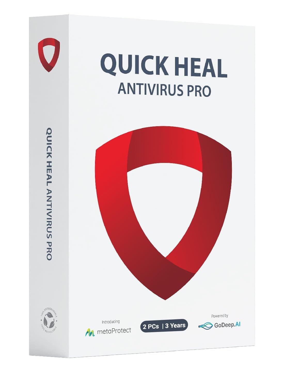 Quick Heal Antivirus Pro (Latest Version) - 3 Users, 1 Year | Essential ...