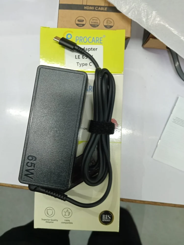 Procare 65W USB-C Type-C Laptop Adapter – Universal Power Adapter for ...